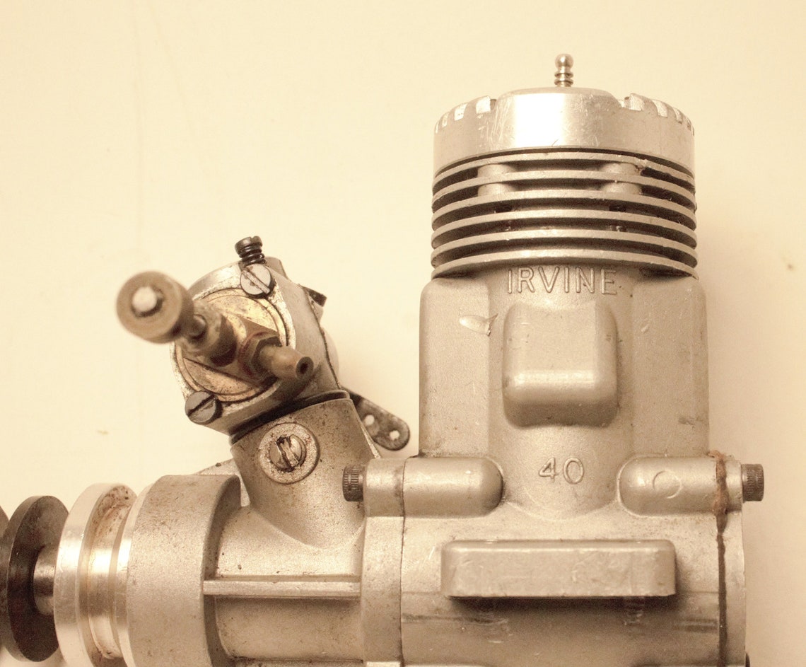 Vintage Irvine 40 RC Model Airplane Engine Made in England - Etsy