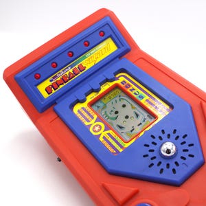 Vintage 1980s Pinball Wizard Electronic Talking Pinball Handheld Game ...