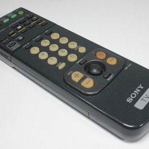 Vintage 1990s Sony TV Remote Control RM-Y902 - Etsy