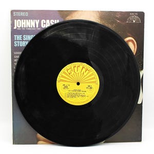 Vintage 1960s Vinyl Johnny Cash the Singing Story Teller Album 12 ...