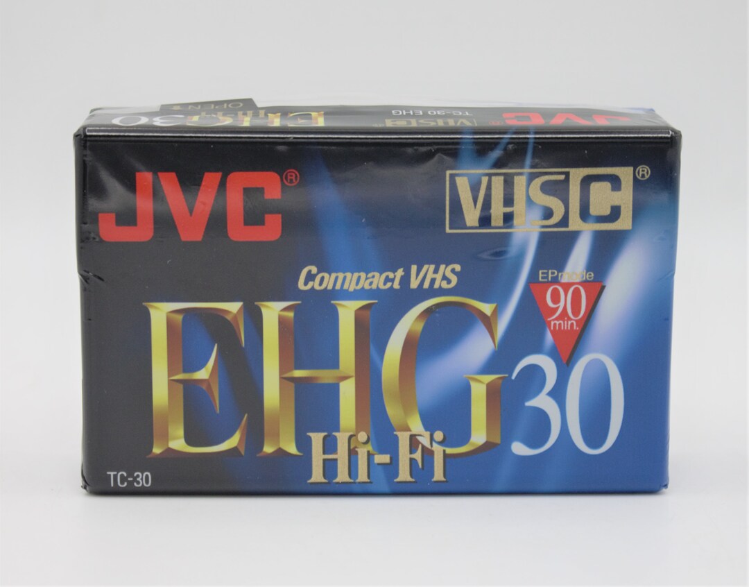 Vintage Camcorder VHS Mini Video Recorder Cassette Tape JVC EHG 30 Hi ...