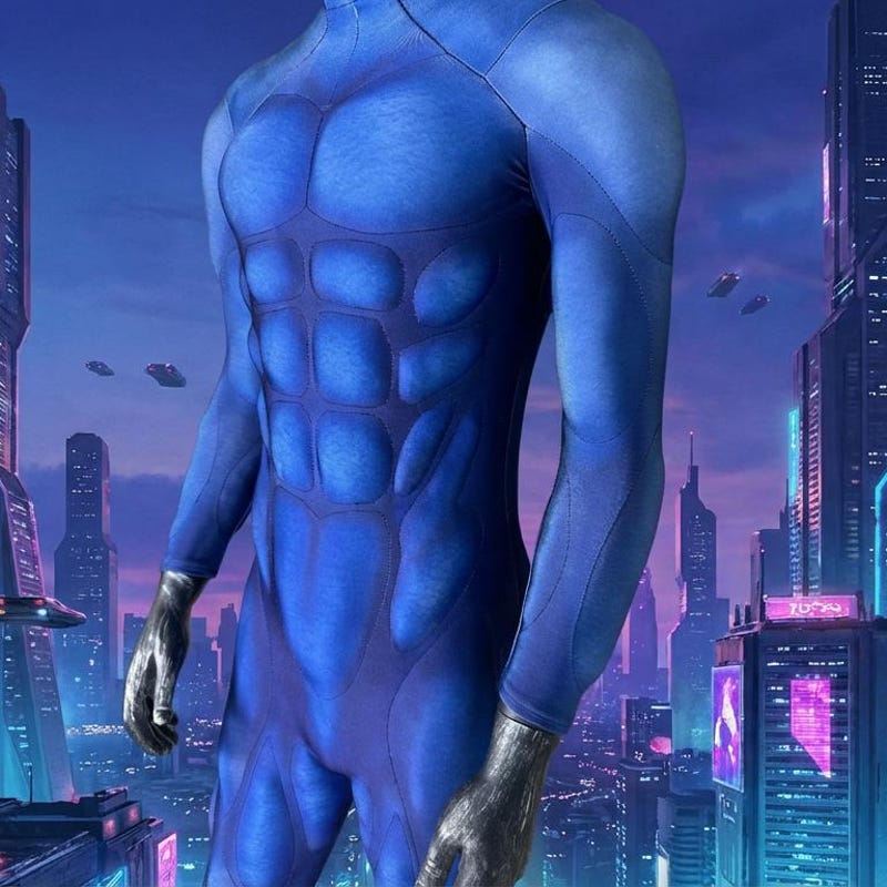 Realistic Muscle Suit - Etsy