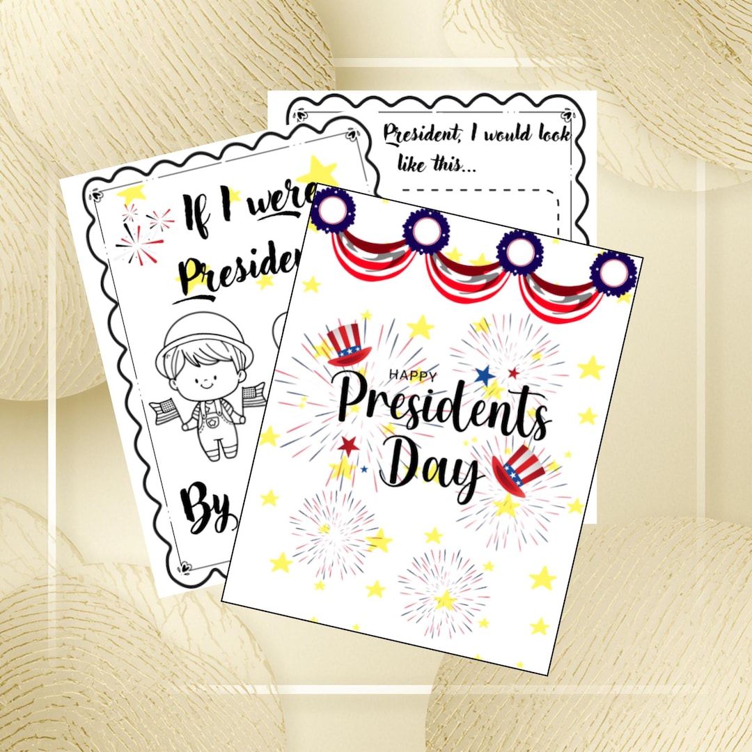 Presidents Day Writing Activity Printable – If I Were President Craft ...