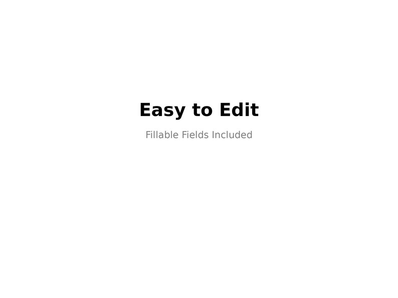 Church Emergency Action Plan Template | Editable Word & Fillable PDF ...
