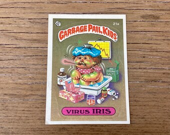 Rare Garbage Pail Kids Nasty Nick 1A Original Series 1 Card Vintage GPK ...