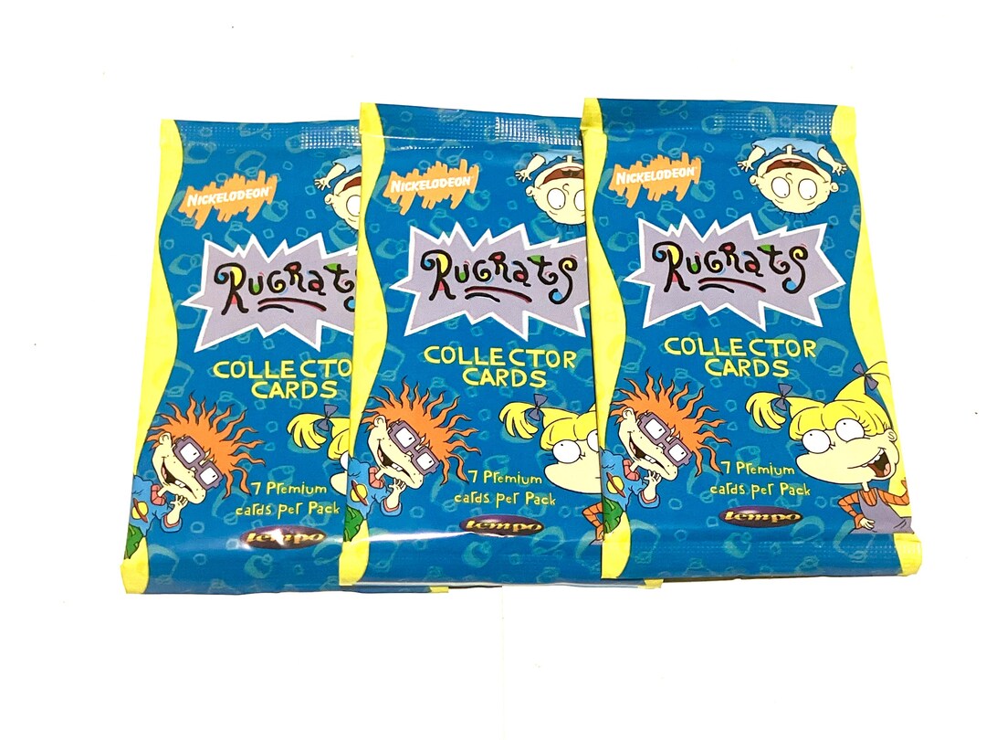 Vintage Rugrats Pack of Cards Cartoon TV Show Cards Nickelodeon 1997 ...