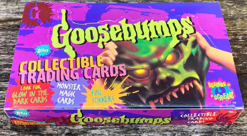 Vintage Goosebumps Pack of Cards Horror Goose Bumps Series One - Etsy