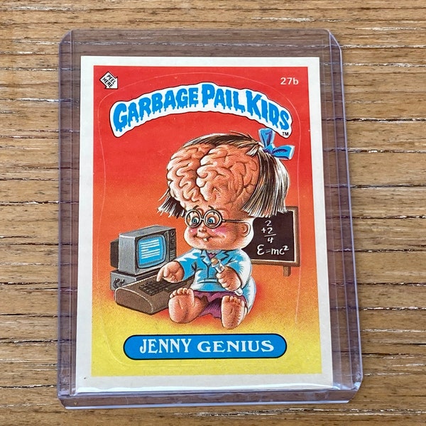 Garbage Pail Kids Jenny - Etsy