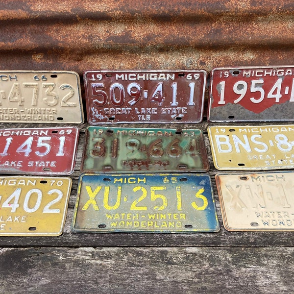 Michigan Winter Wonderland Plates - Etsy