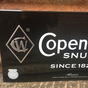 Original Copenhagen Sign Chewing Tobacco Sign Cope General Store 12x24 ...