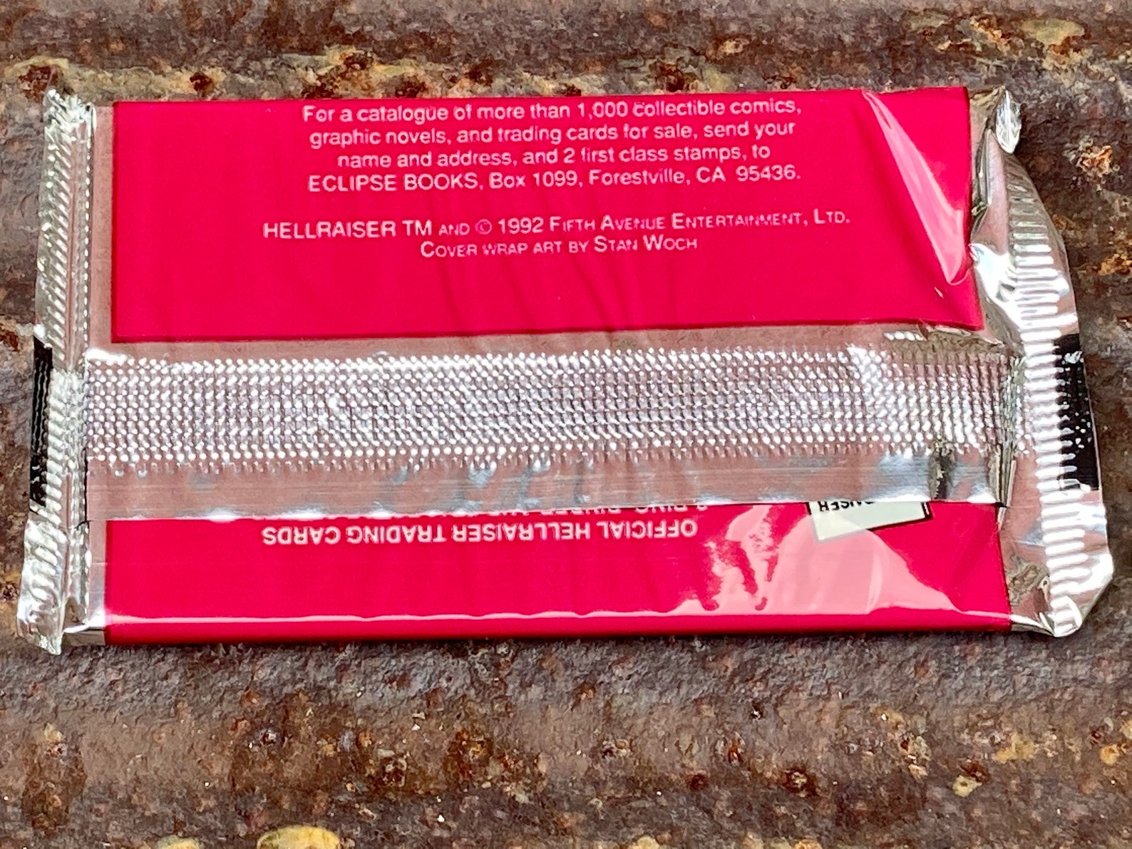 Hellraiser Pack of Cards Pinhead Horror Movie Cards 1992 Scary Movies ...