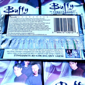 Authentic Buffy the Vampire Slayer Trading Cards Pack the Men of ...
