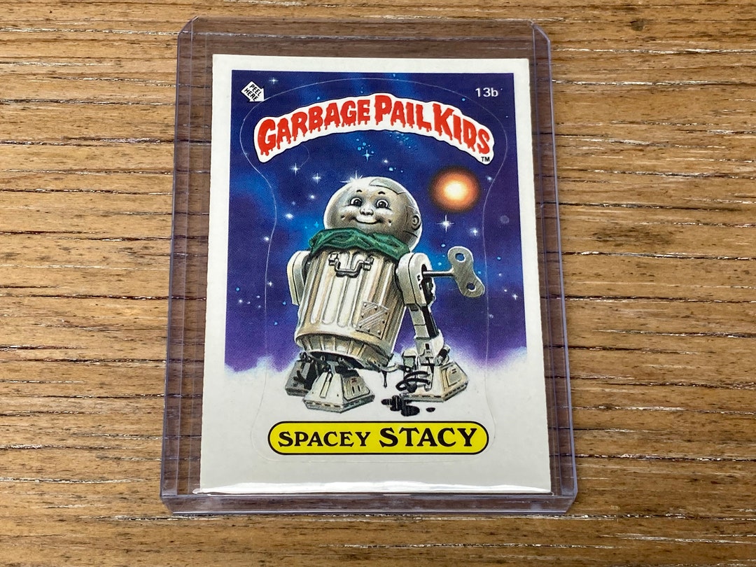 Garbage Pail Kids Card Spacey Stacy 13b Vintage Original Series 1 Card ...