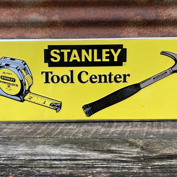 Stanley Tools Sign - Etsy