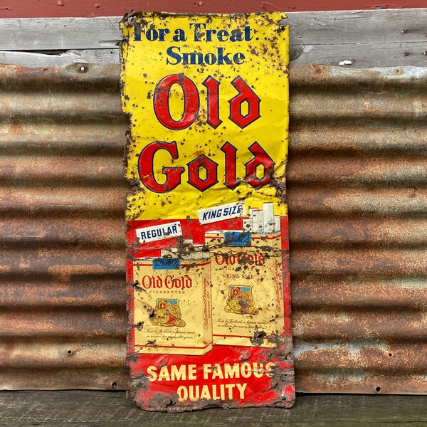 Old Cigarette Signs - Etsy