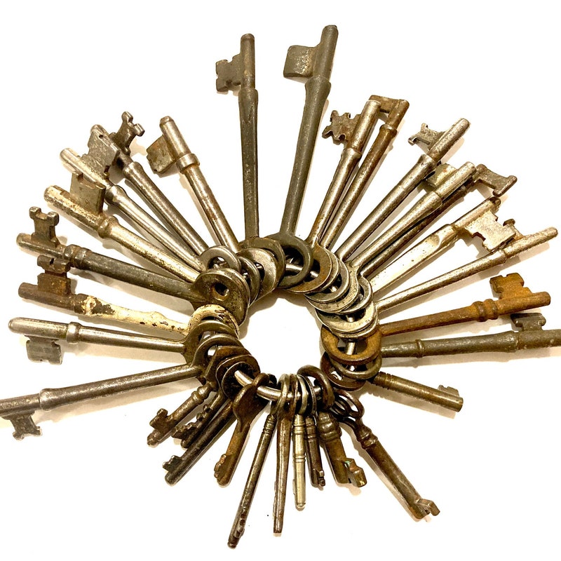 Antique Old Keys for Sale - Etsy