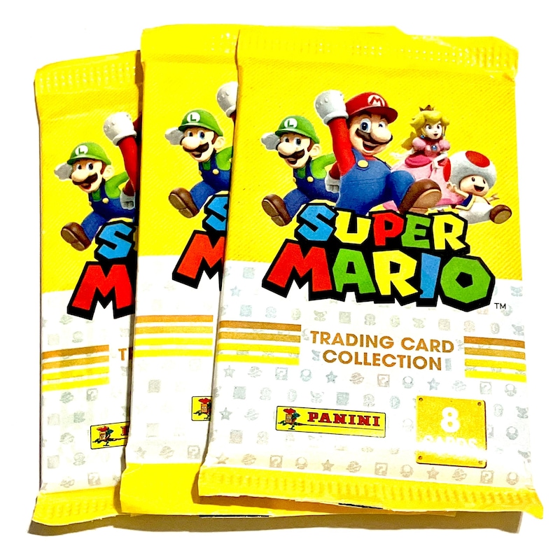 Super Mario Trading Cards - Etsy