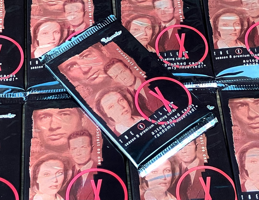 The X Files Trading Cards Unopened Packs of Cards Season 8 Cards ...