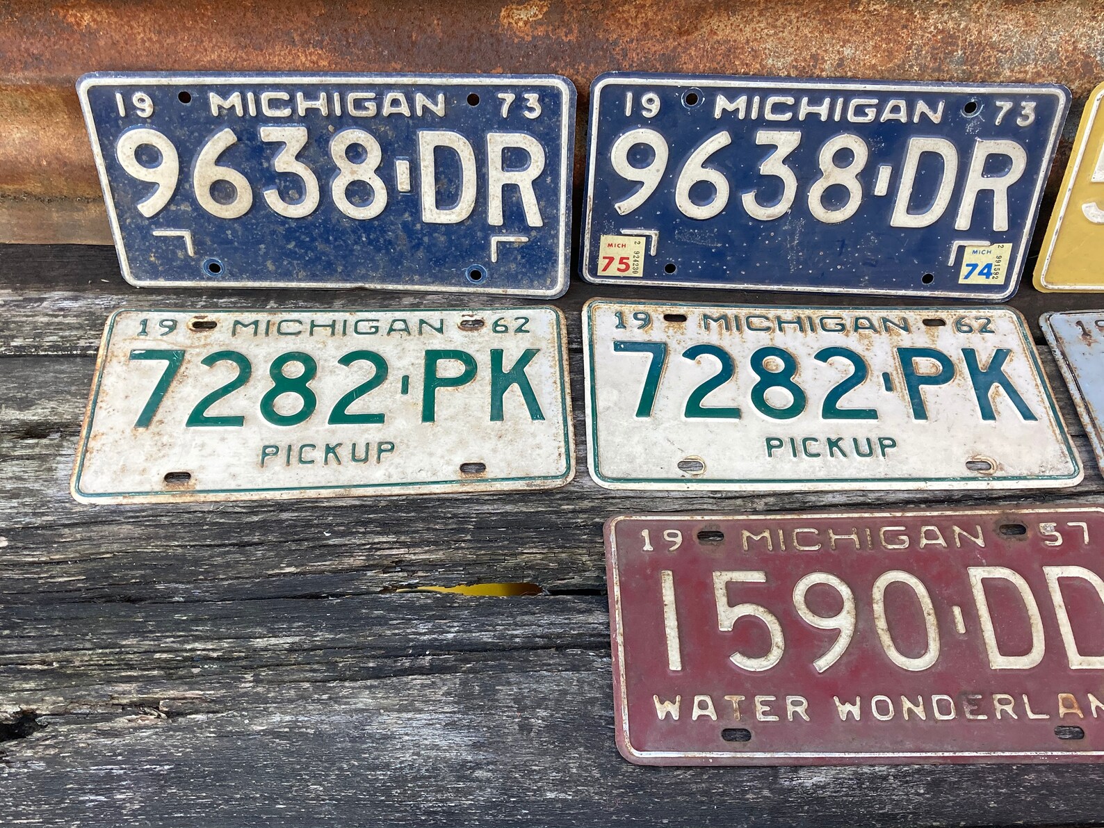 Choice of Michigan License Plate 1974 1975 1973 1970 1962 - Etsy