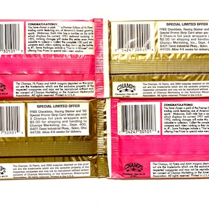 Vintage Motocross Cards 1 Pack of Cards 1980s 1990s Vintage Dirt Bike ...