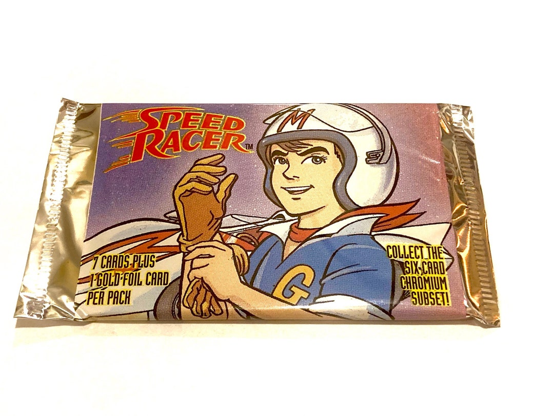 Vintage Speed Racer Trading Cards Unopened Pack of Cards 1993 Unopened ...