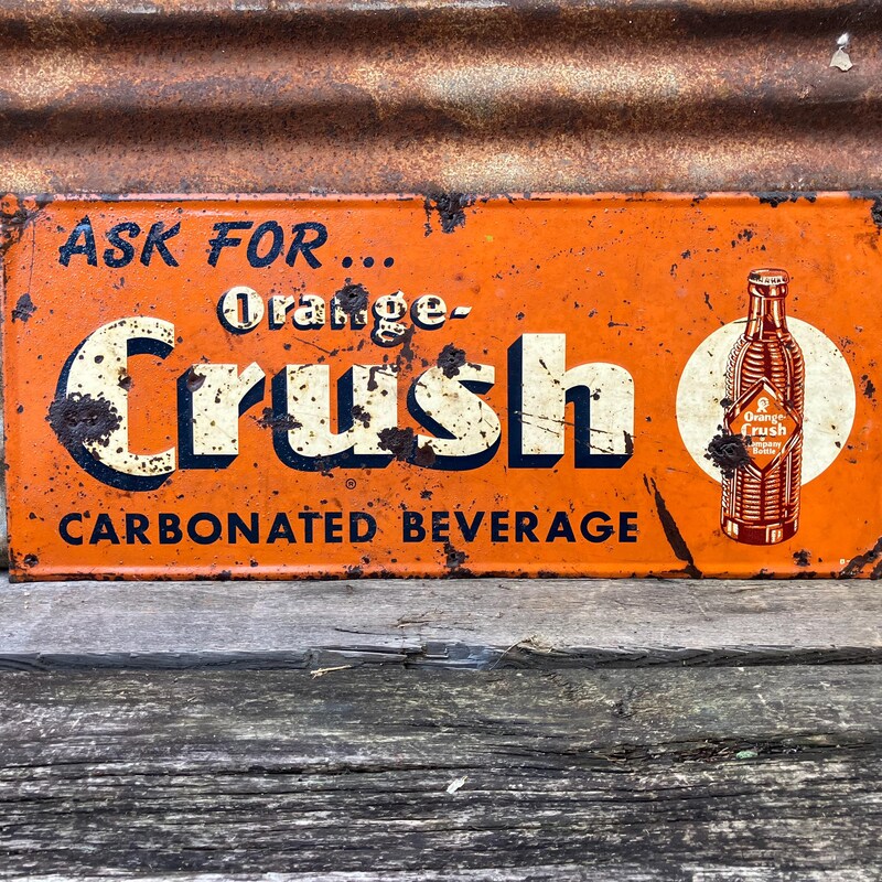 Old Metal Sign - Etsy