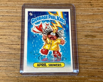 Rare Garbage Pail Kids Nasty Nick 1A Original Series 1 Card Vintage GPK ...
