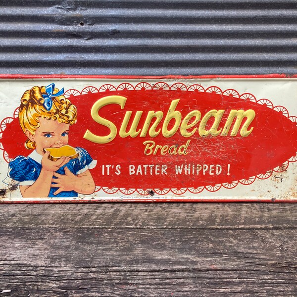 Sunbeam Bread Sign - Etsy