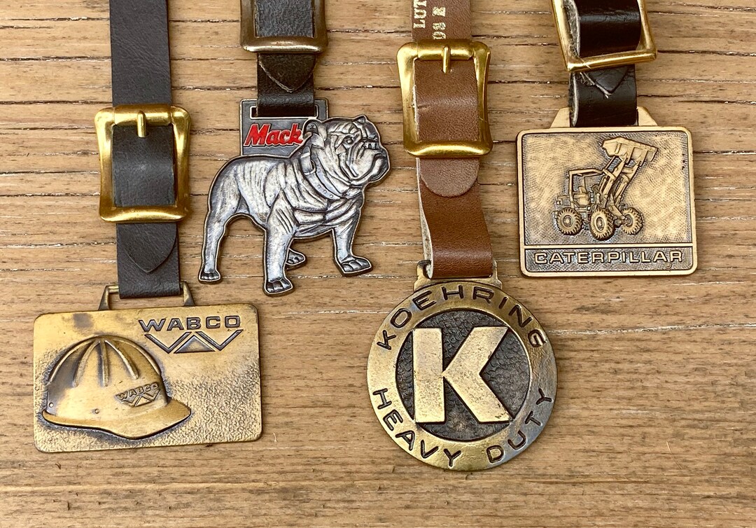 Choice of Watch Fob Caterpillar, Wabco, Mack Bulldog, Koehring ...