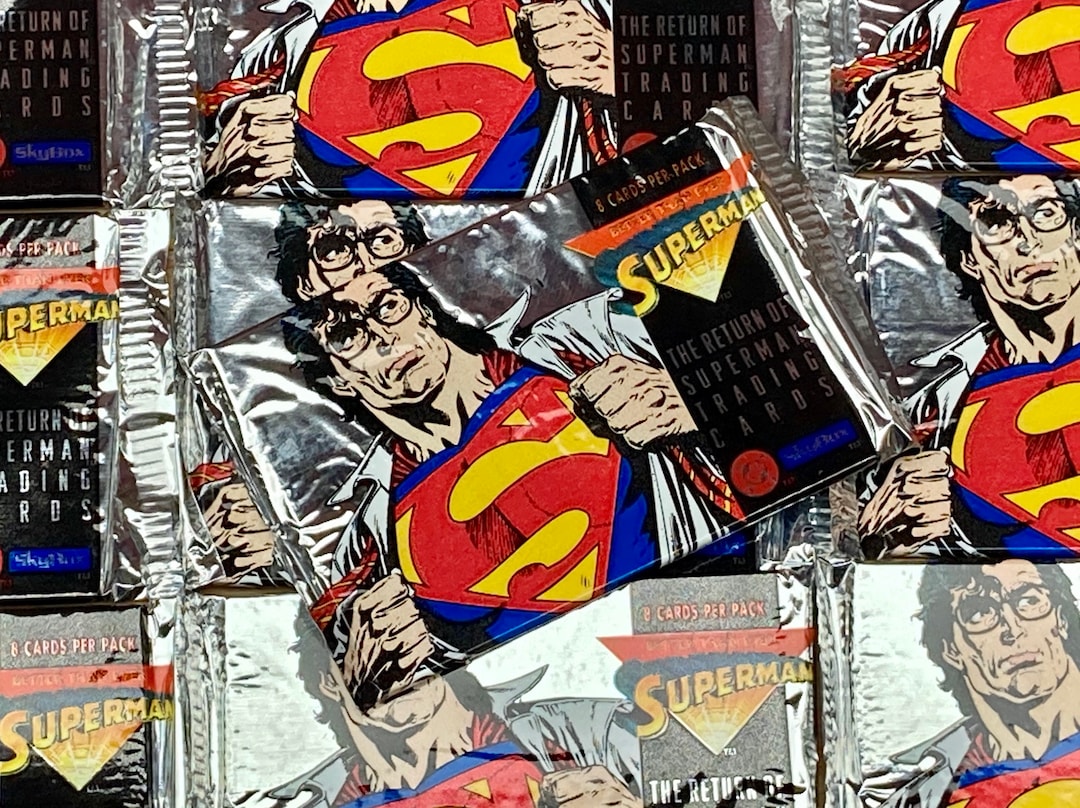 Vintage Superman Cards Pack of Superman Returns Movie Cards 1980 ...