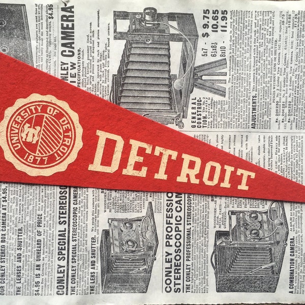 Michigan Felt Pennants - Etsy