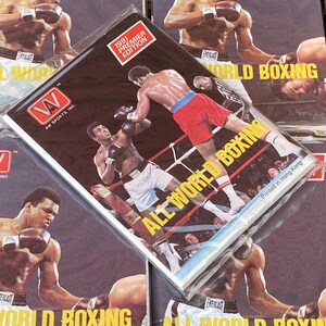 Vintage Boxing Cards 1 Pack of Cards 1991 Unopened 1980s 1990s All World Boxing Sports Vintage ...