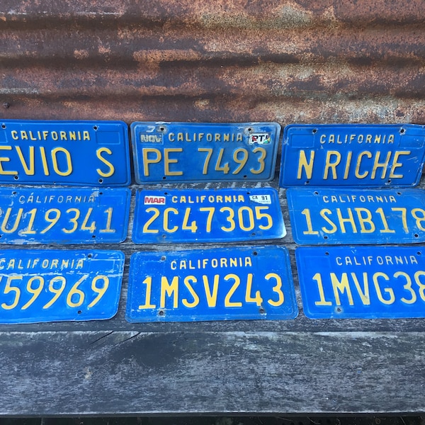 License Plate Star - Etsy