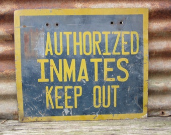 Jail sign | Etsy