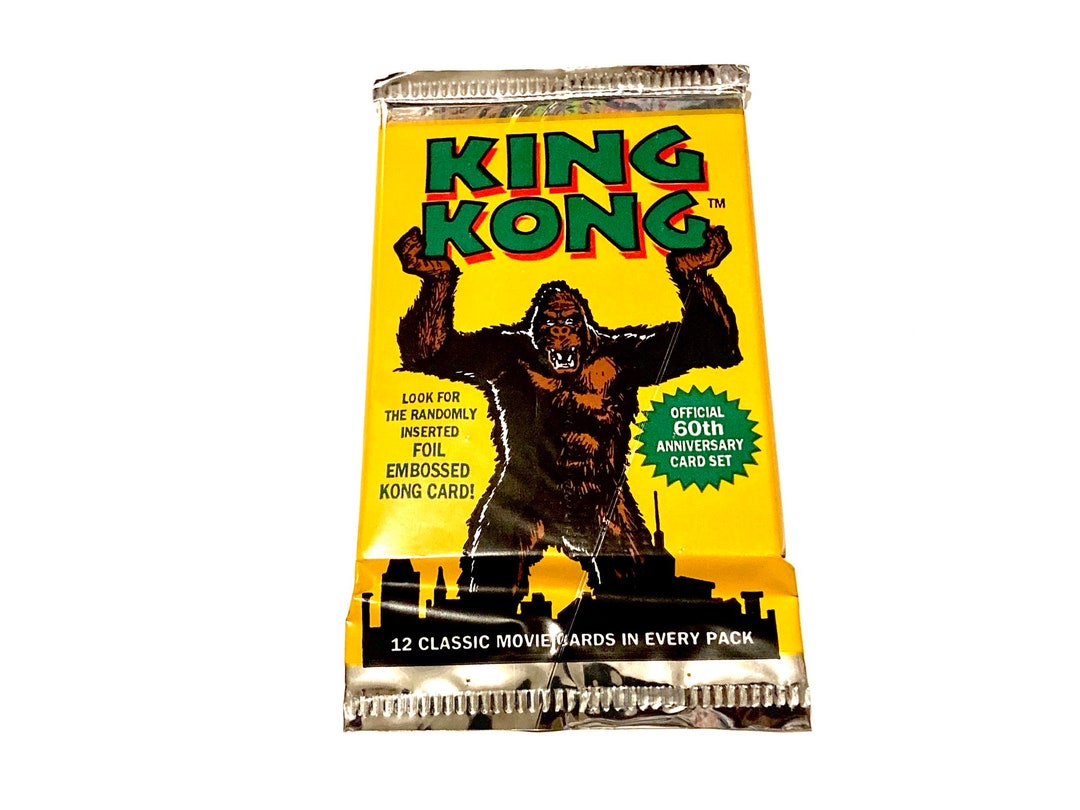 Vintage King Kong Movie Trading Cards 60th Anniversary Cards 1993 ...