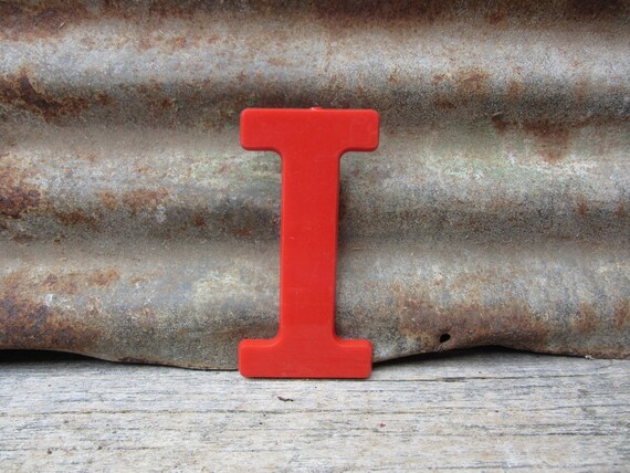 Letter Sign Marquee Vintage Sign 6 Inch Capitol Letter I Sign | Etsy