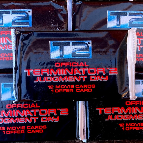 Terminator 2 Cards - Etsy