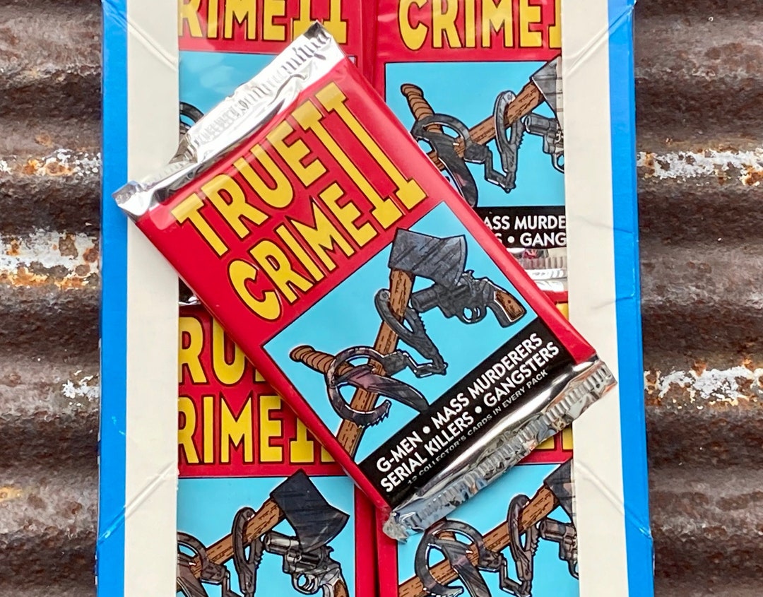 True Crime 2 Pack of Cards Vintage Cards Trading Cards Pack of Cards ...