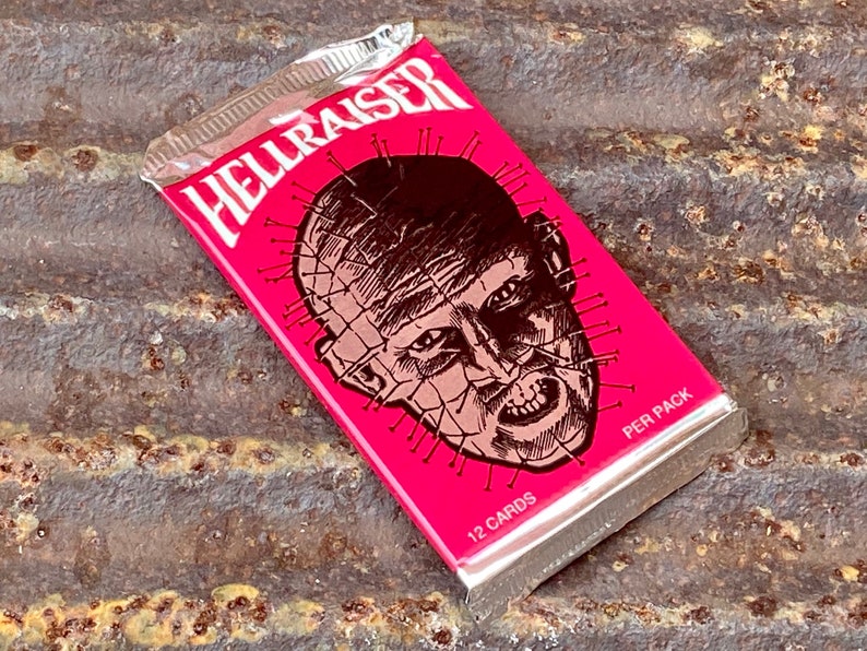 Hellraiser Pack of Cards Pinhead Horror Movie Cards 1992 Scary Movies ...