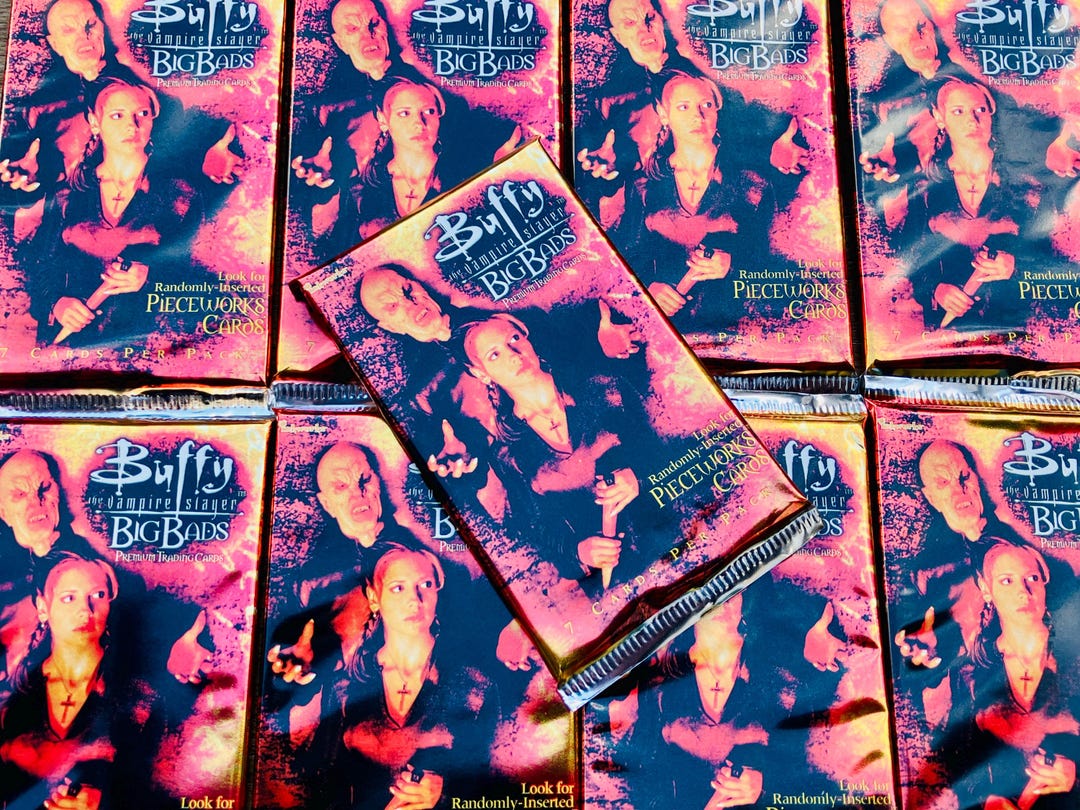 Authentic Buffy the Vampire Slayer Trading Cards Packs Big Bads ...