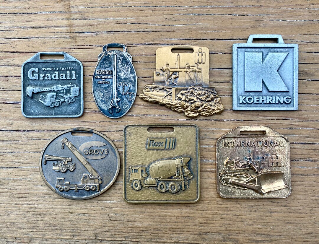 Choice of Watch Fob Swasey Gradall, International Harvester, Koehring ...