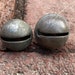 Authentic Antique Sleigh Bells Old Jingle Bell Reindeer Bells Brass ...