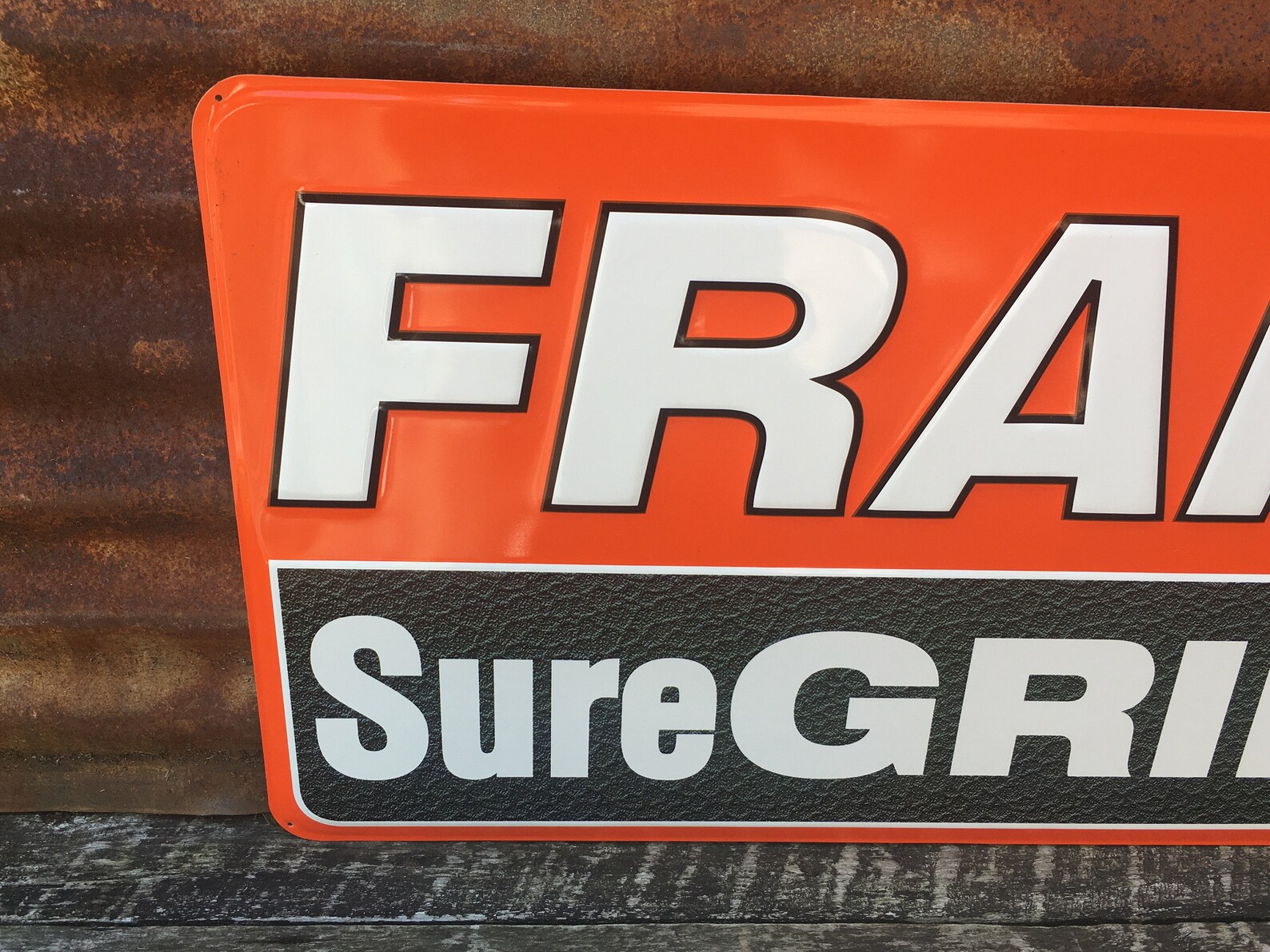 Vintage Fram Oil Filter Sign Car Auto Metal Sign Advertising | Etsy