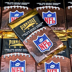 Original Vintage Football Cards Pinnacle 1996 NFL Pack of Cards ...