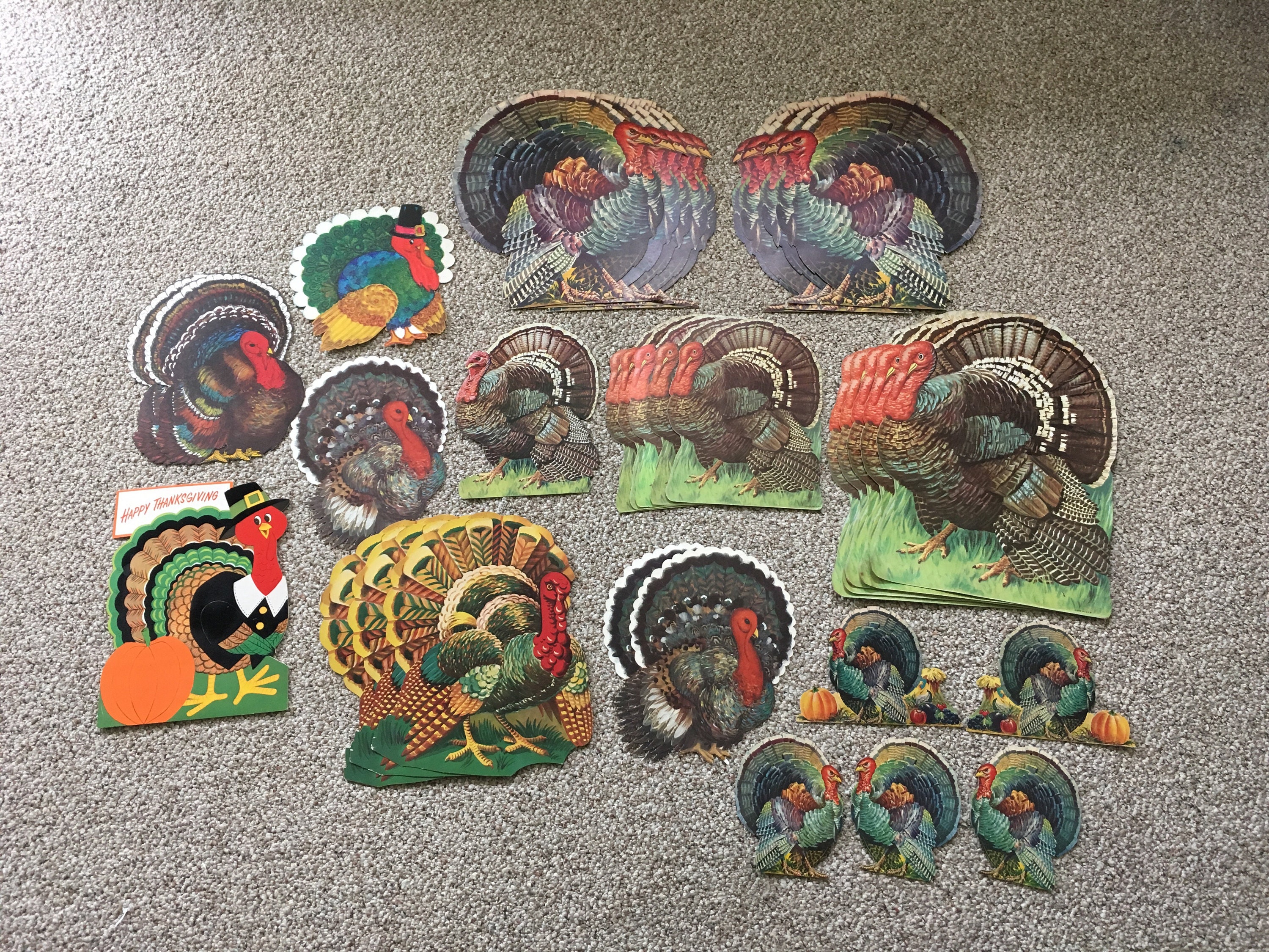 Vintage Thanksgiving Decorations