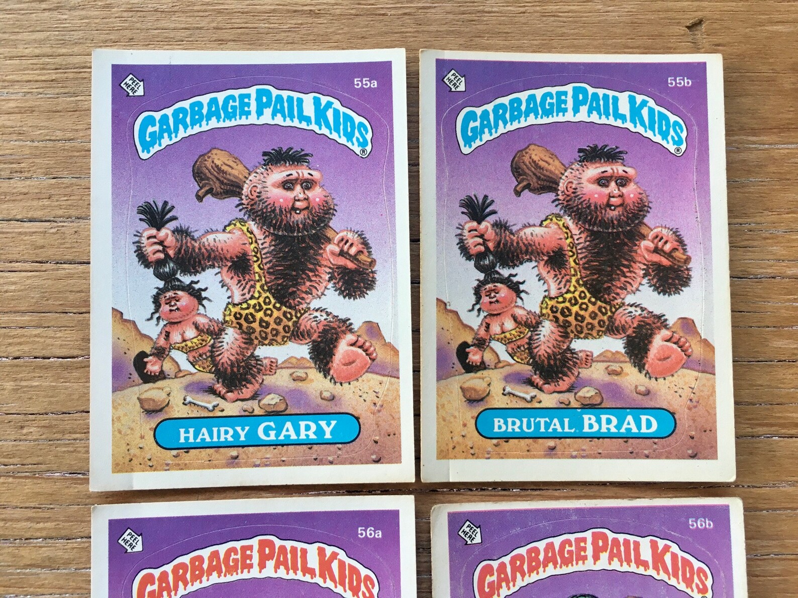 Choice Garbage Pail Kids Brutal Brad, Brutal Bridget Double Heather ...