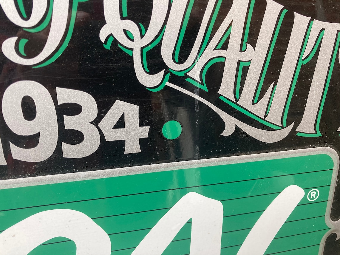 Original Skoal Sign Vintage Tobacco Sign 1994 General Store - Etsy