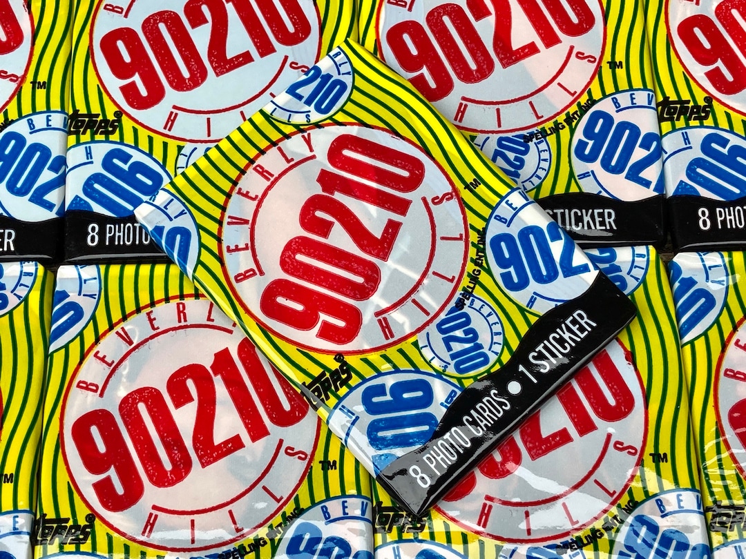 Vintage Beverly Hills 90210 Cards Packs Vintage Cards 1991 Unopened ...