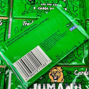 Authentic Jumanji Movie Trading Cards Unopened Packs of Cards From the ...