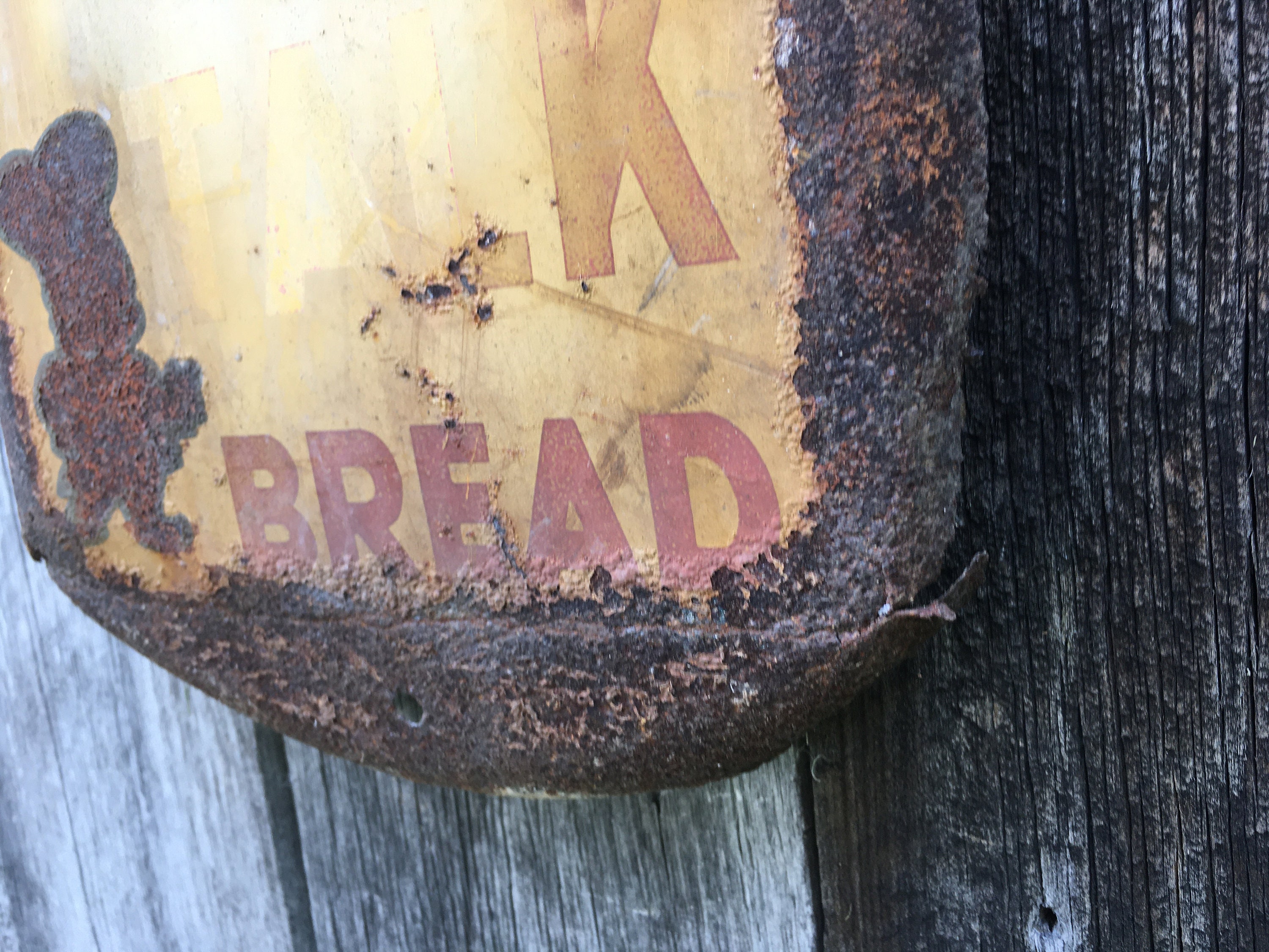 Original Brauns Town Talk Bread Thermometer Sign Full Size 39 | Etsy